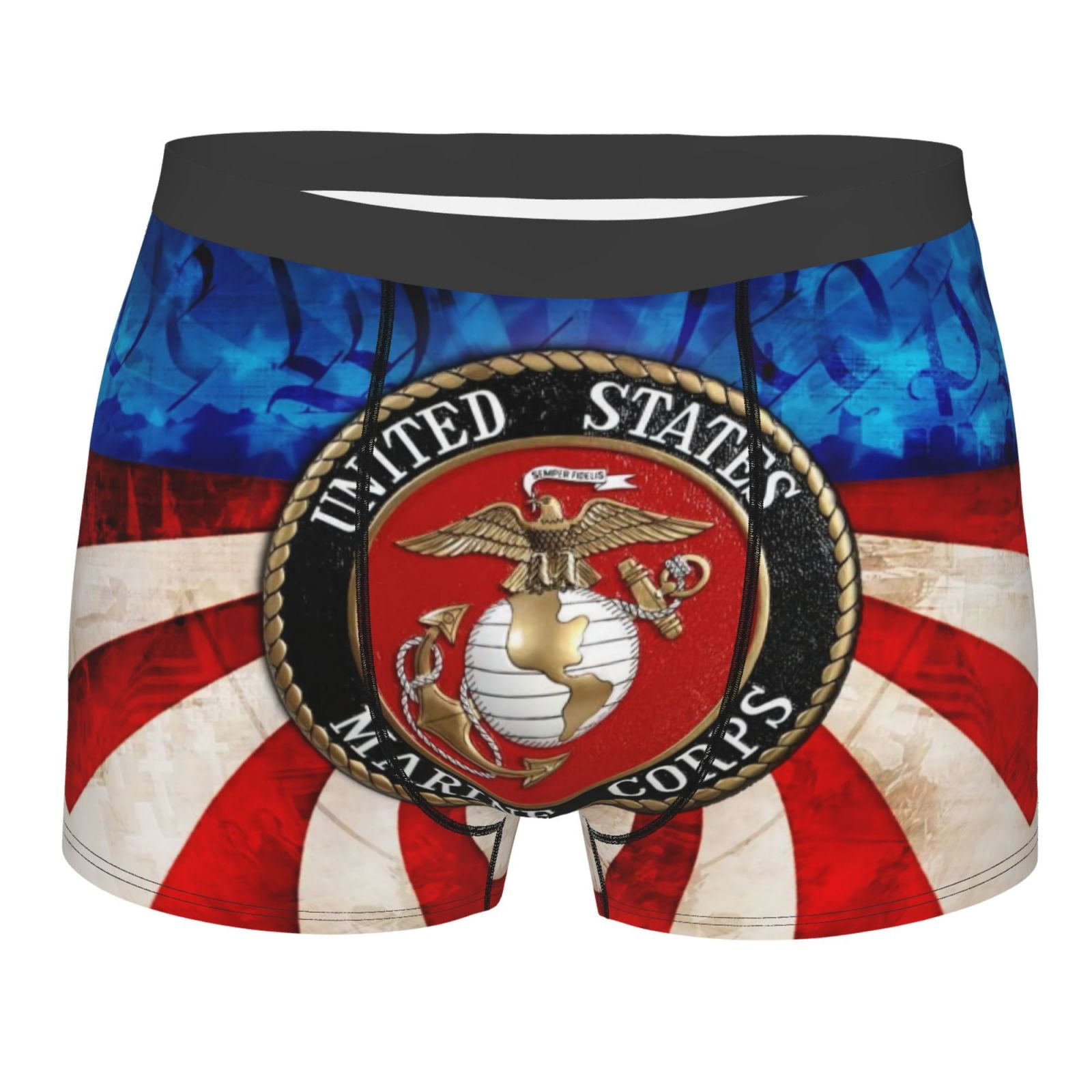 United States Marine Corps Mens Boxer Briefs Funny Novelty Underwear ...