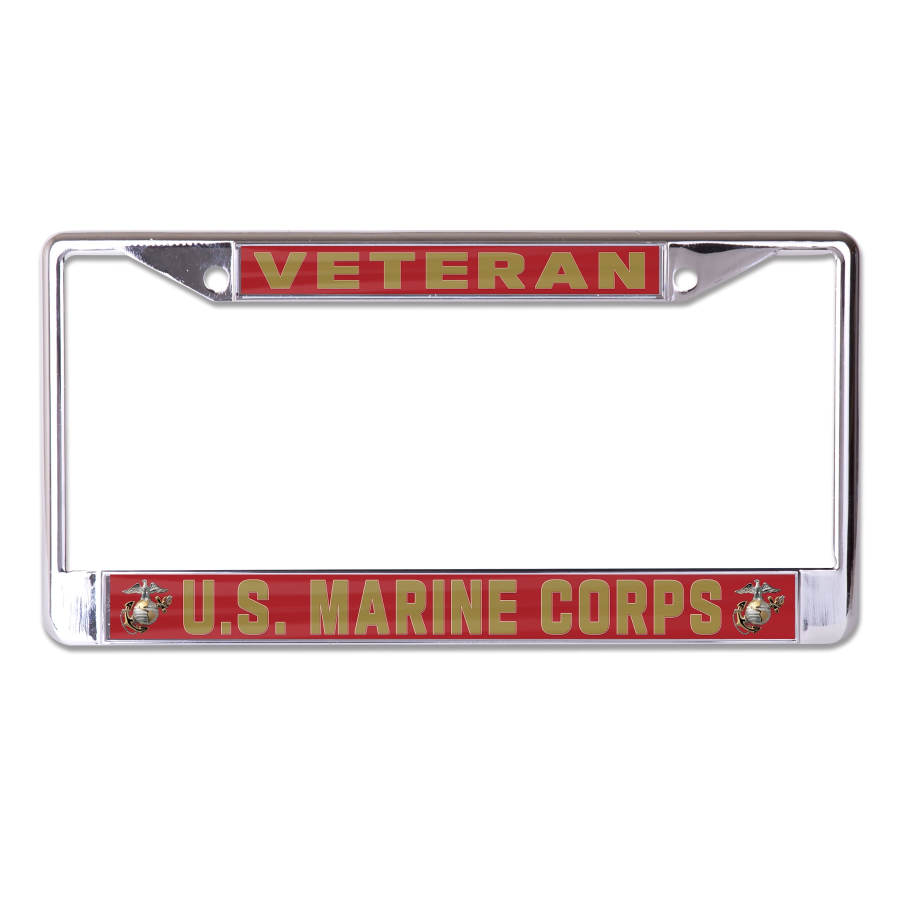 United States Marine Corps Veteran Metal License Plate Frame - Walmart.com