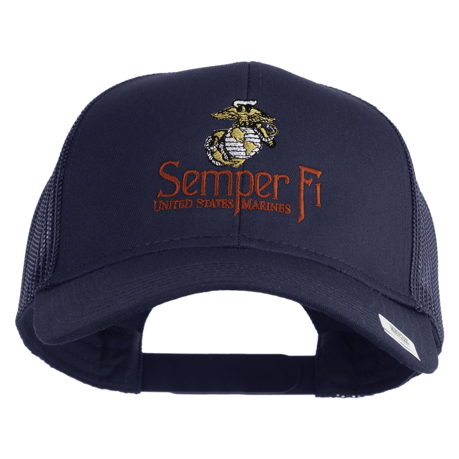 United States Marines Semper Fi Emblem Embroidered Solid Cotton Twill ...