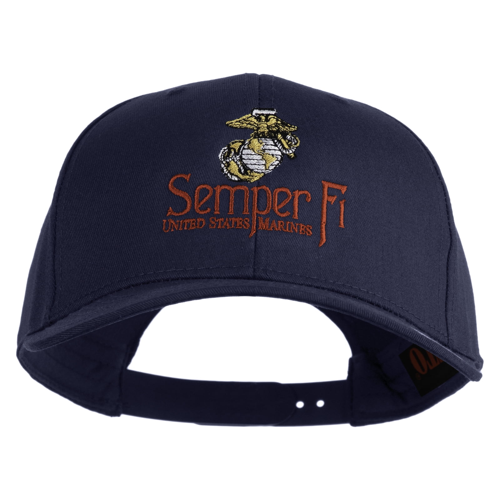 United States Marines Semper Fi Emblem Embroidered Solid Cotton Twill ...