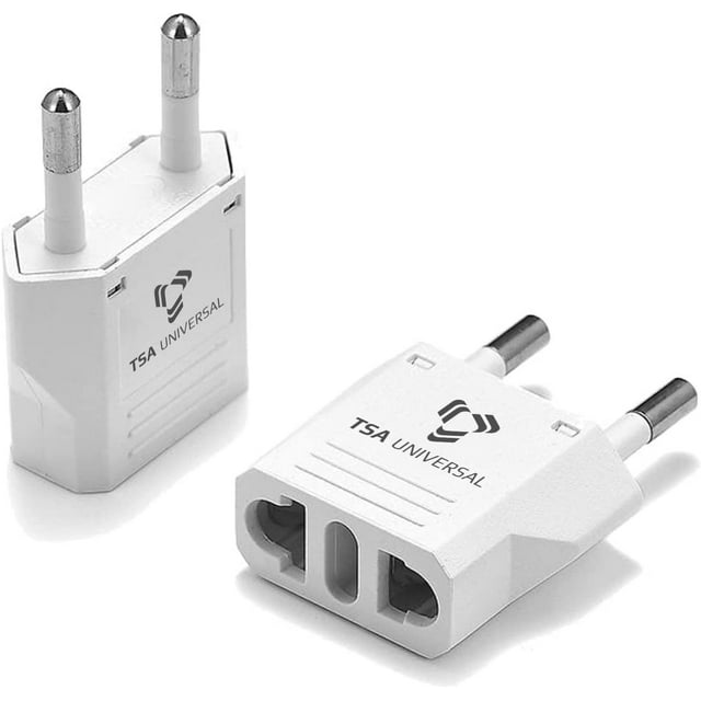 United States to Morocco Travel Power Adapter to Connect North American ...