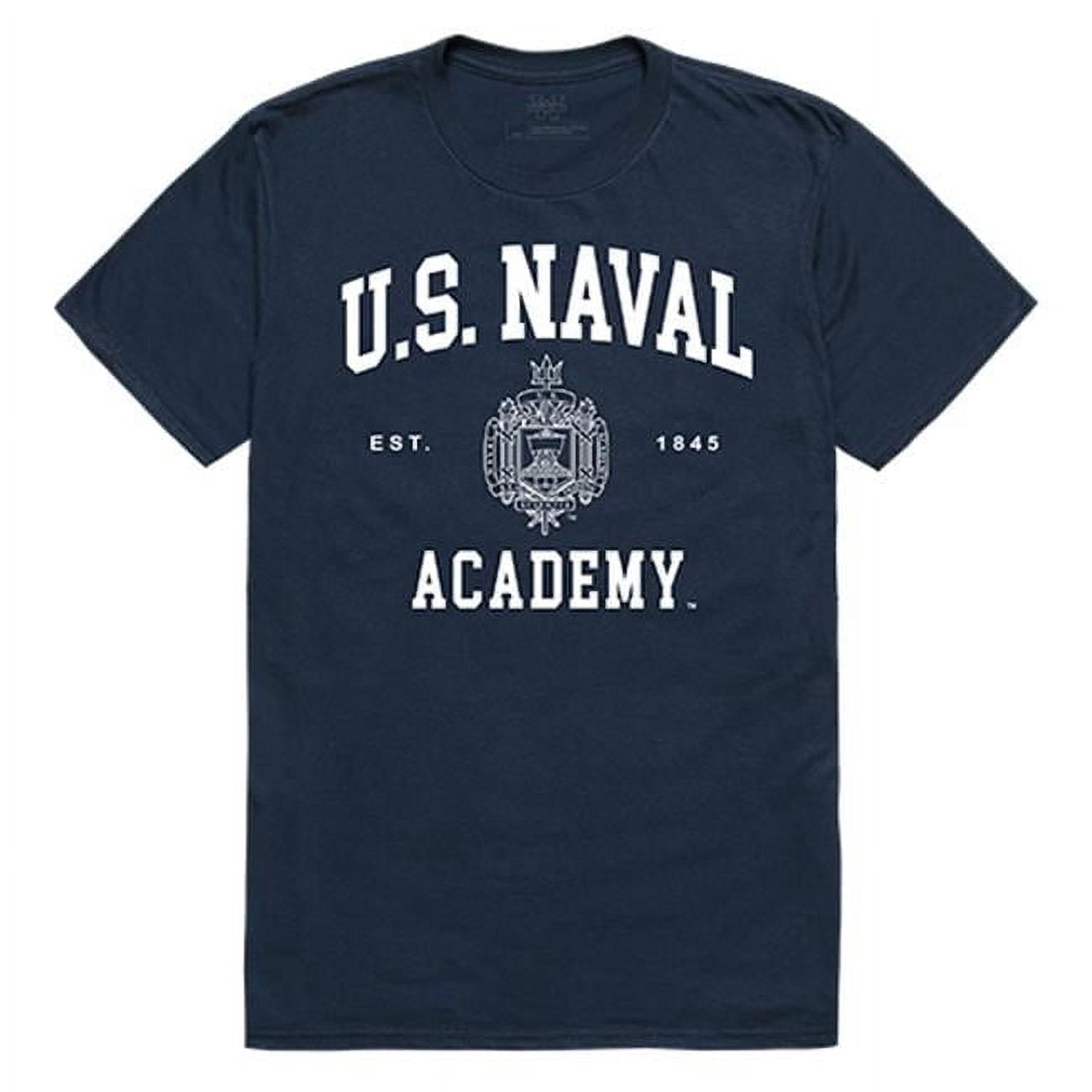 United States Naval Academy Seal Tee Shirt for Men - Navy - Small ...