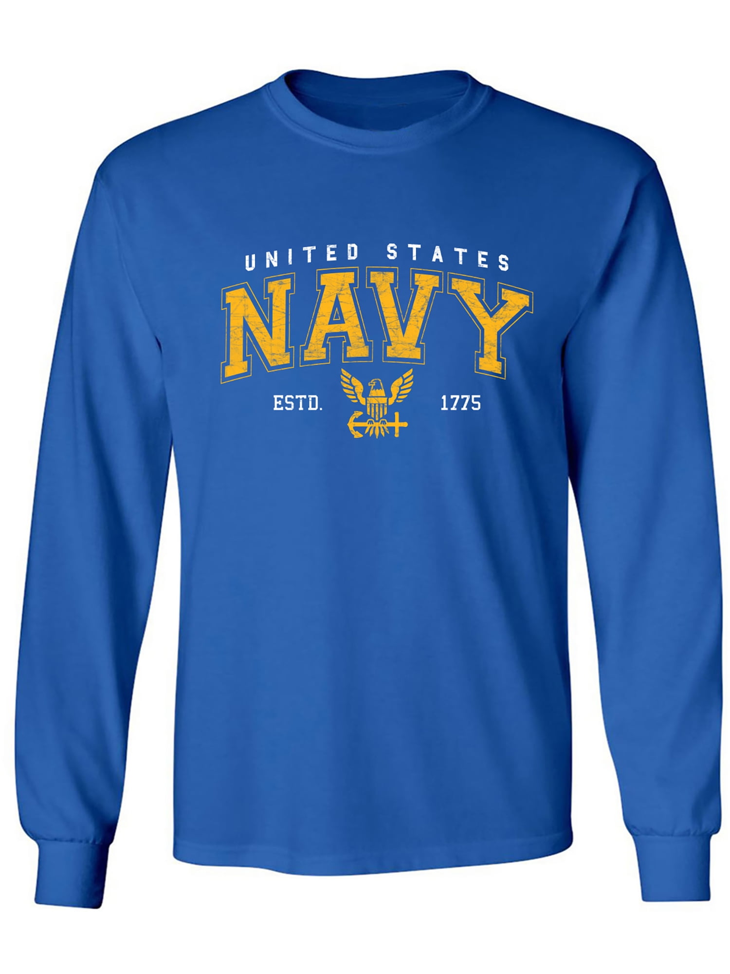 United States Navy 1775 Arch Adult Long Sleeve T-shirt - Walmart.com