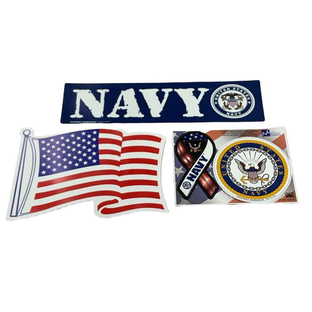 United States Navy 4 PC Magnet Set - Walmart.com