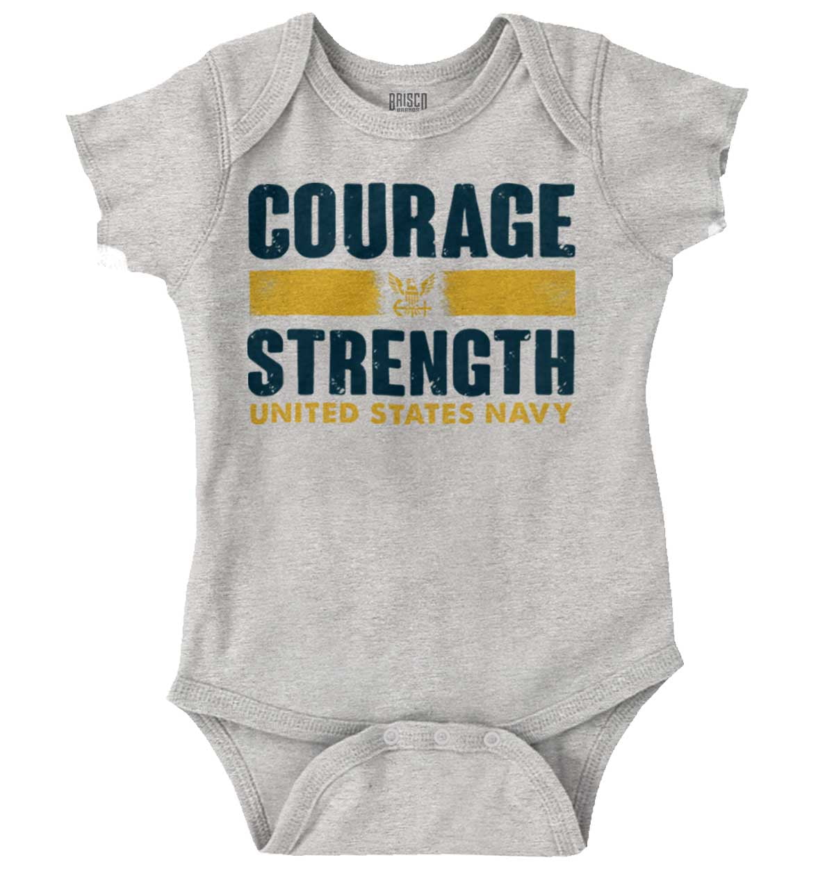United States Navy Courage Strength Romper Boys or Girls Infant Baby ...
