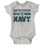 United States Navy Logo Since 1775 Romper Boys or Girls Infant Baby ...