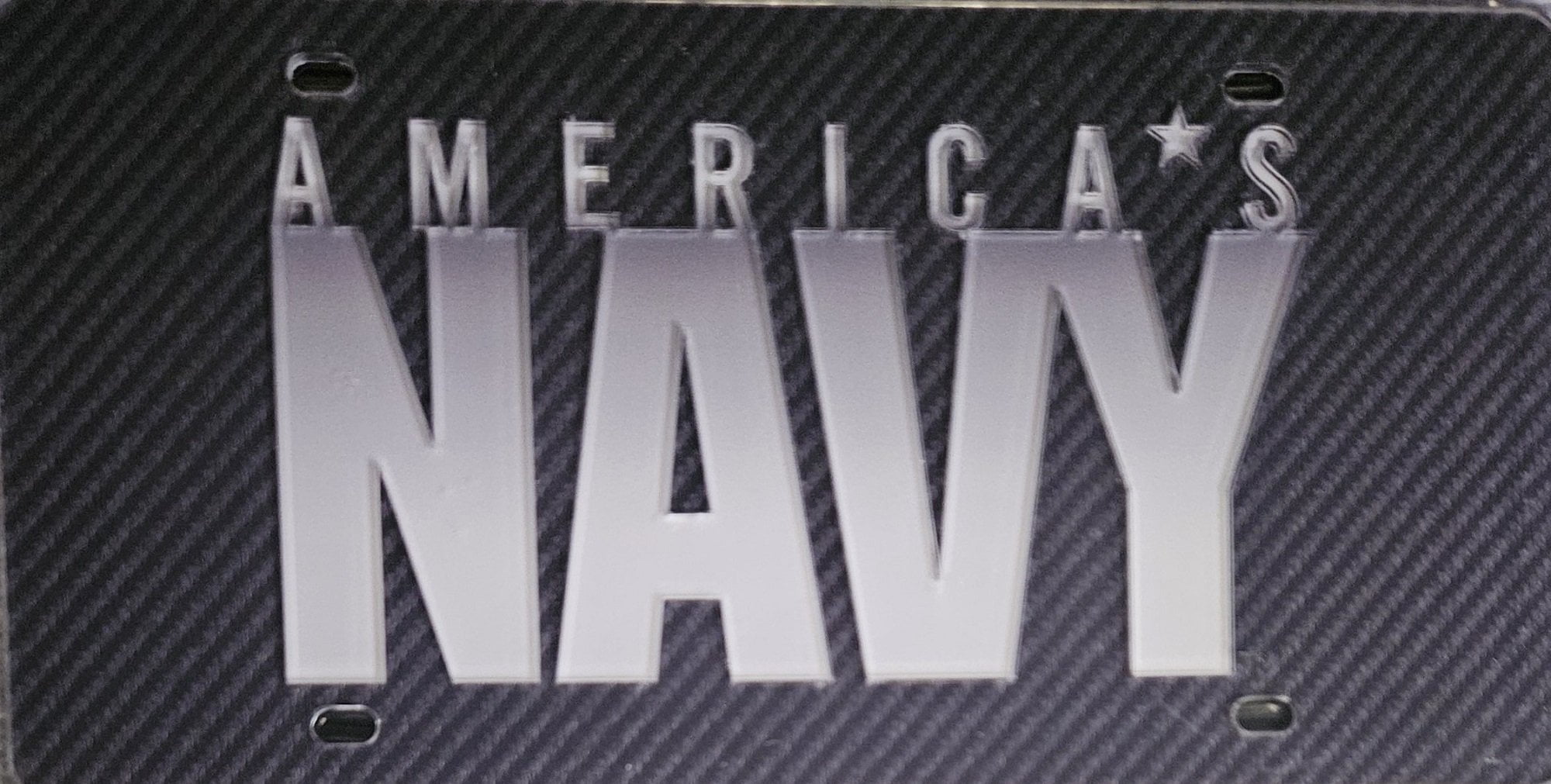 United States Navy Military Premium Laser Cut Tag License Plate ...