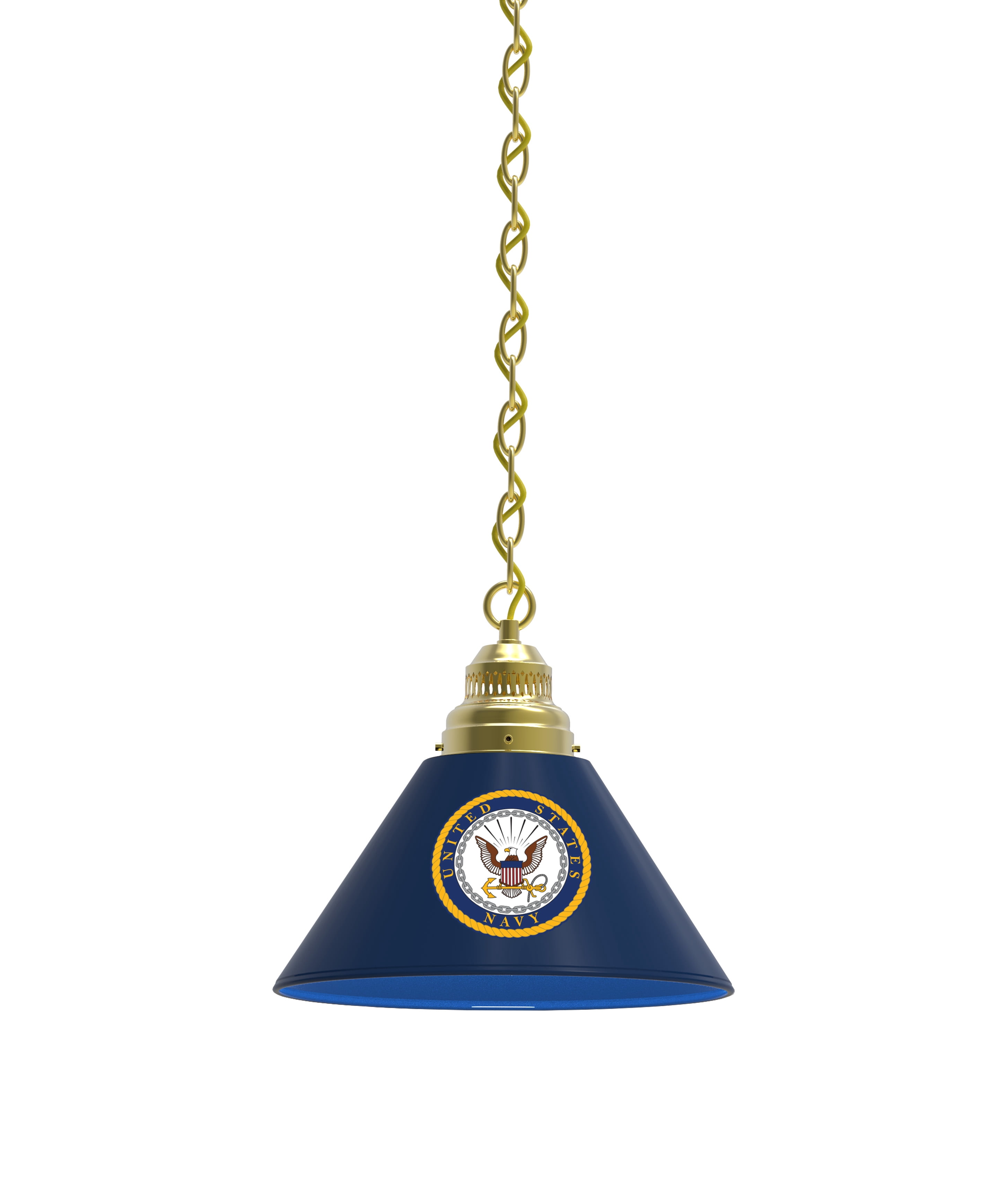 United States Navy Pendant Light with Brass Fixture - Walmart.com