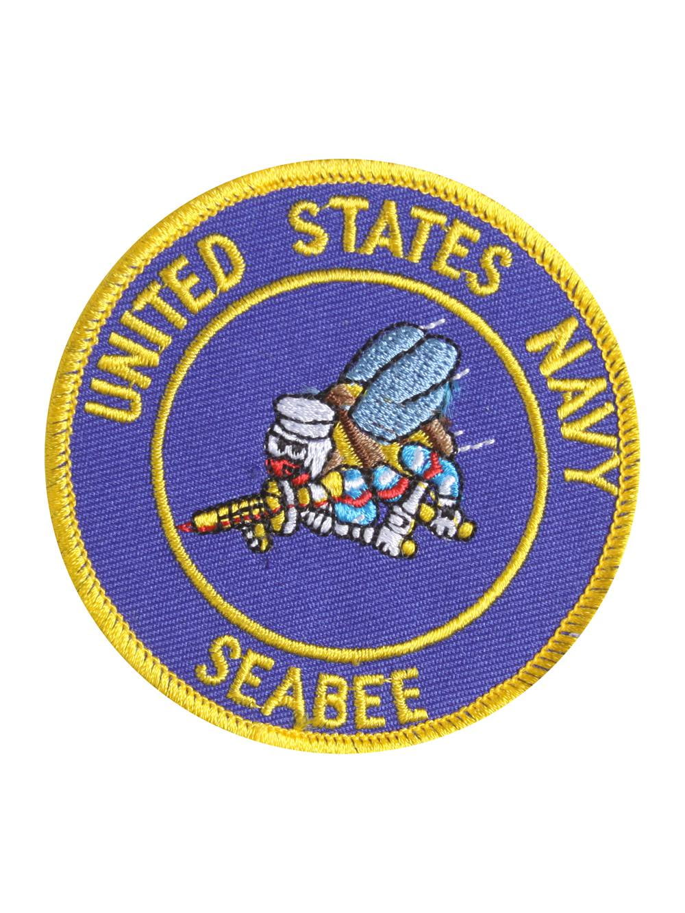 United States Navy Seabee Emblem Patch - Walmart.com