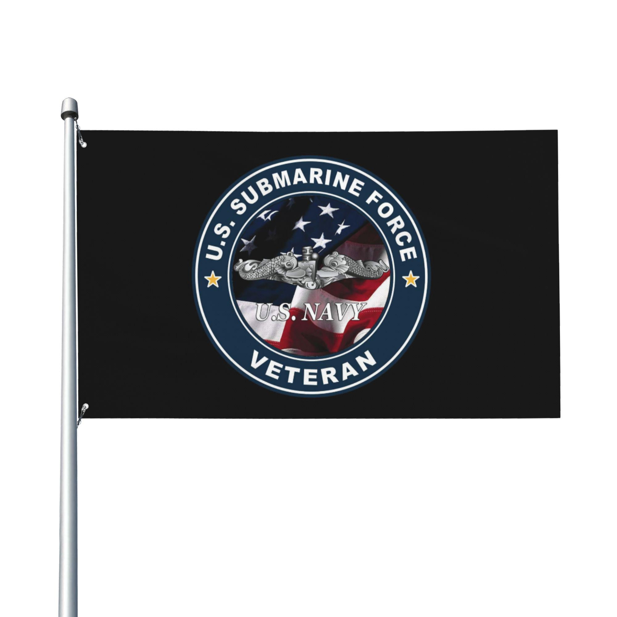 United States Navy Submarine- Force Veteran Flag Outdoor Garden Flag ...
