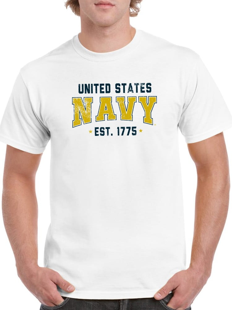 United States Navy T-Shirt Men -Navy Designs, Male Medium - Walmart.com