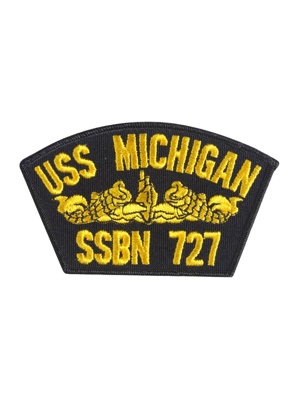 United States Navy USS Michigan SSBN-727 Patch - Walmart.com