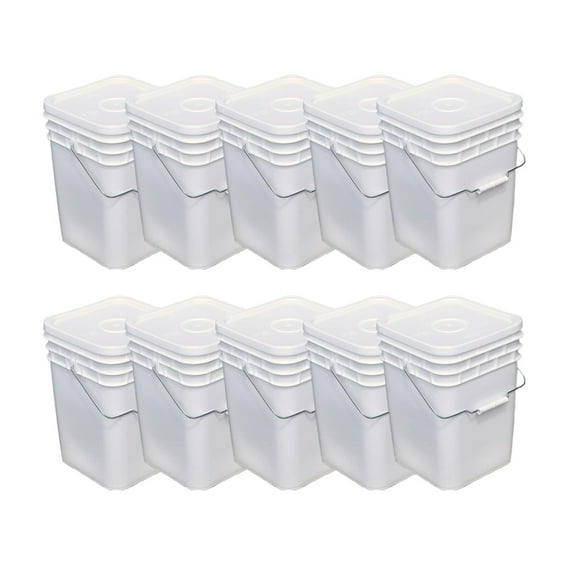 Clear 5 Gallon Bucket