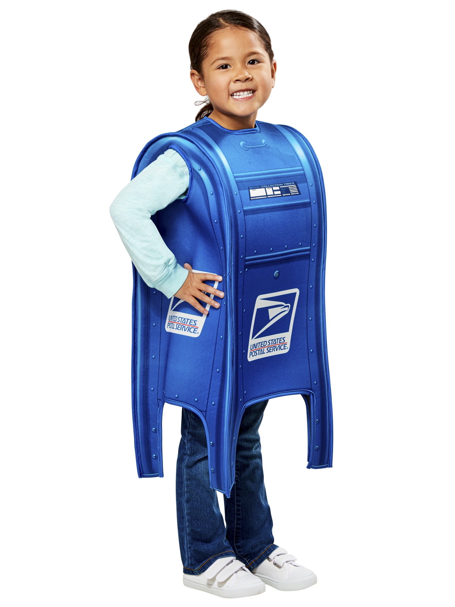 RUBIES II USPS Toddler Mailbox Costume, Foam Tabard Tunic, Kids ...