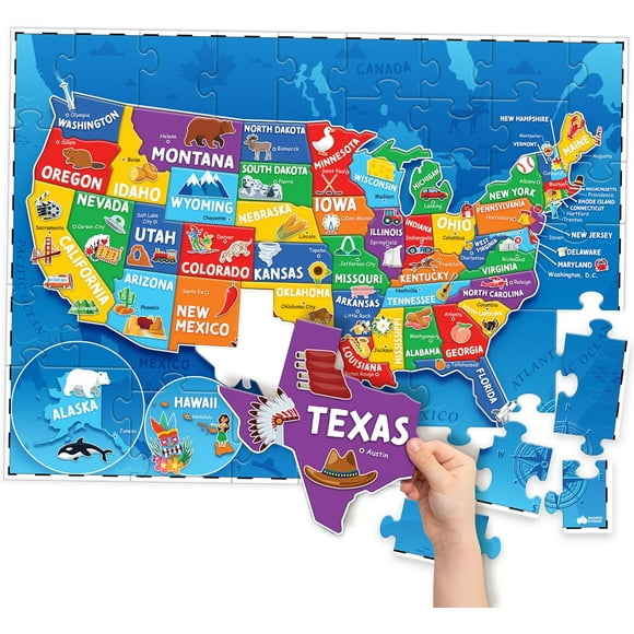 Usa Puzzle Map
