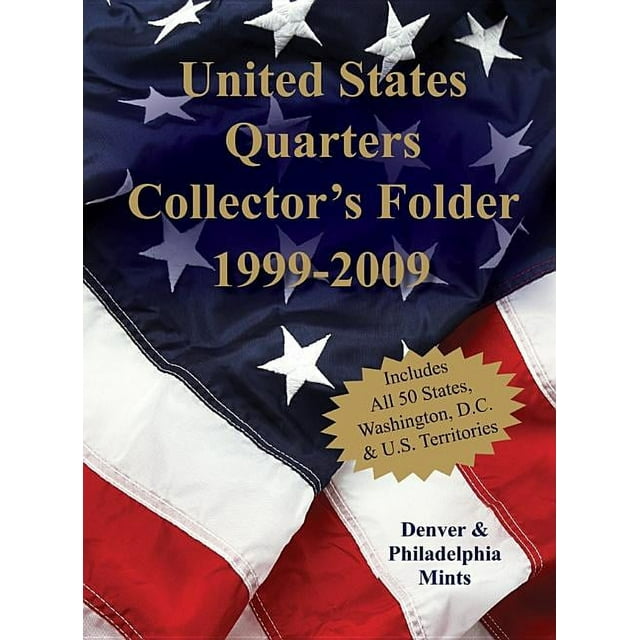 United States Quarters Collecting Album: Collector's Folder (Board Book ...