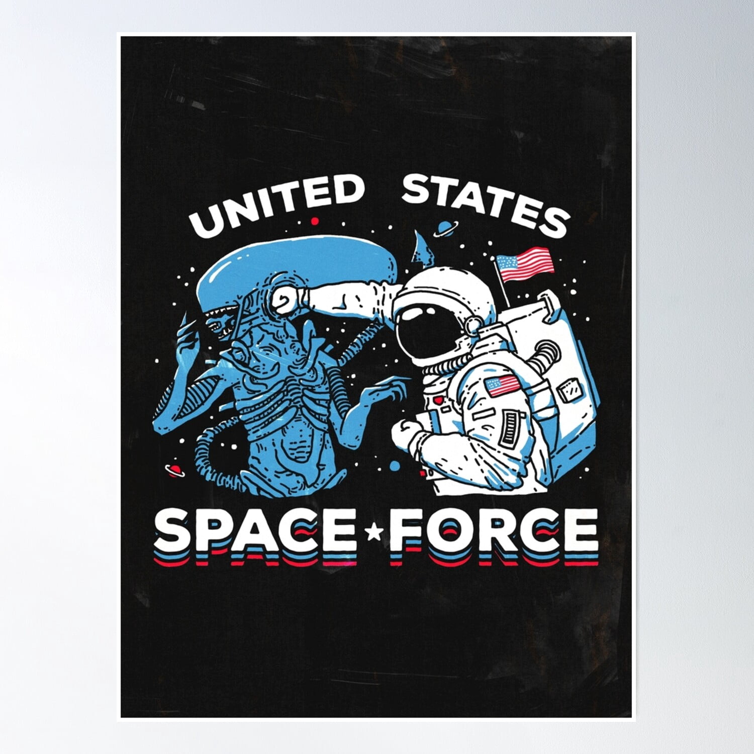 United States Space Force Poster Wall Art, Modern Wall Decor, 16x24 ...