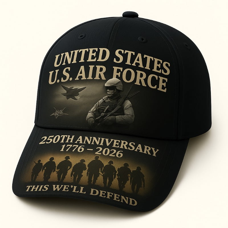 United States U.S. Air Force 250th Anniversary 17762026 Cap: This Well ...