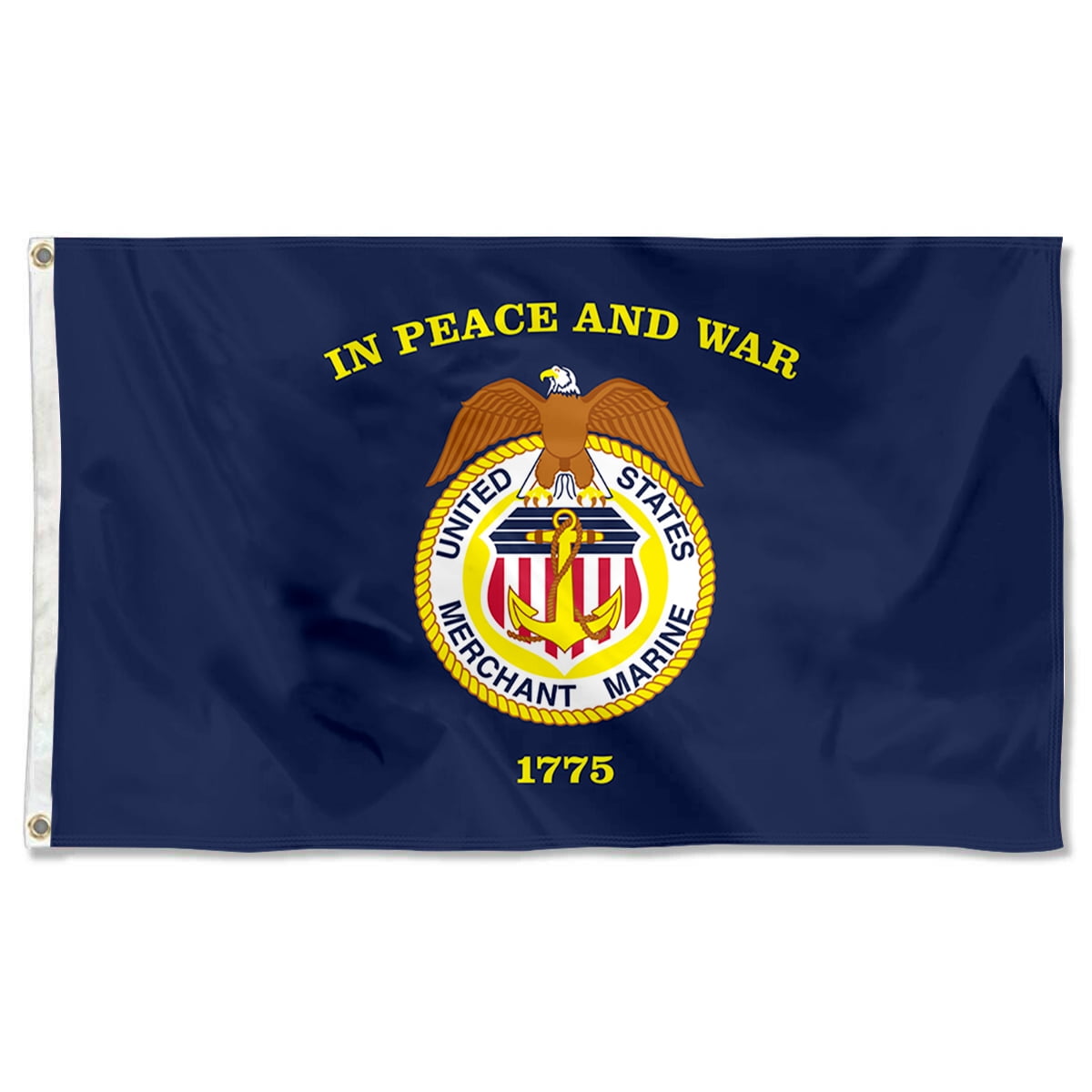 United States U.S. MERCHANT MARINE 1775 Flags Polyester 3x5 FT Indoor ...