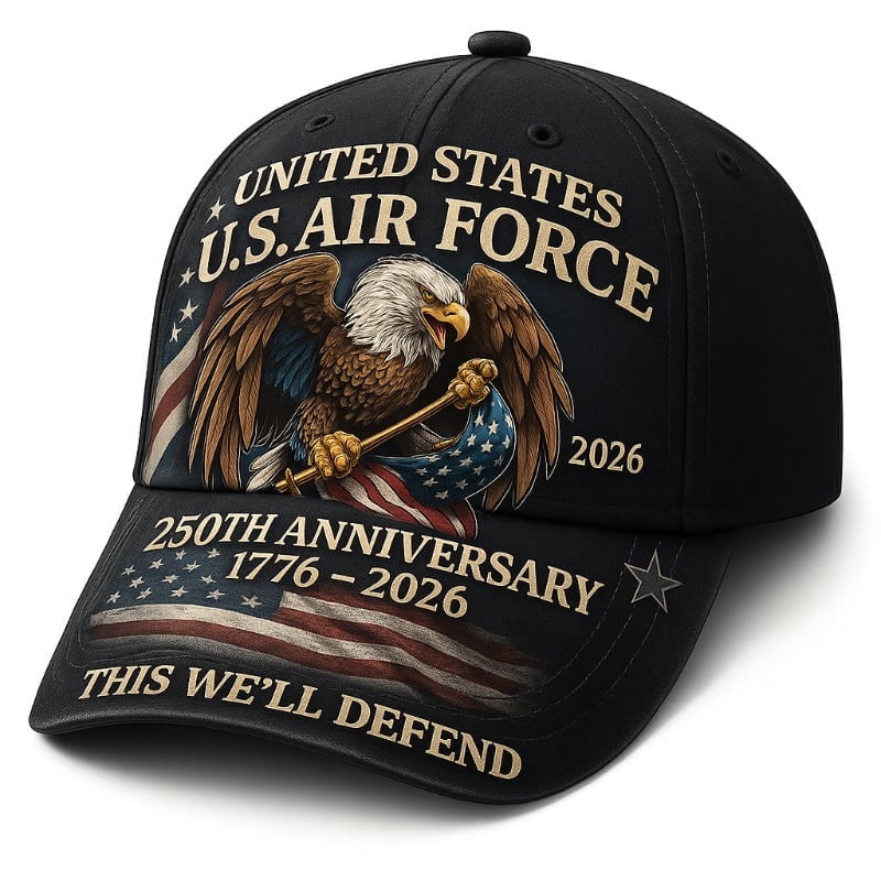 United States US Air Force 250th Anniversary 1776-2026 This We'll ...