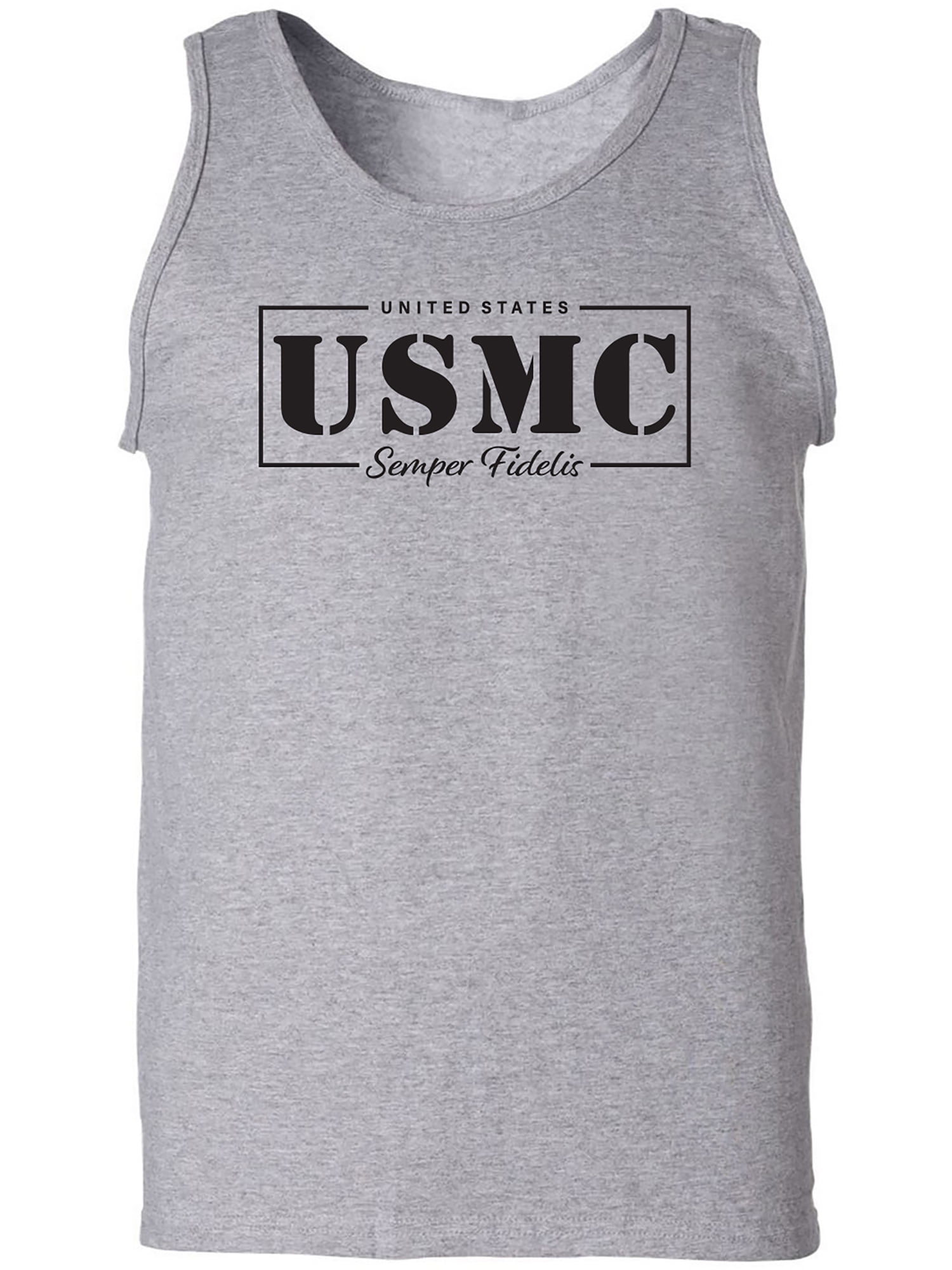 United States USMC Semper Fidelis Adult Tank Top - Walmart.com