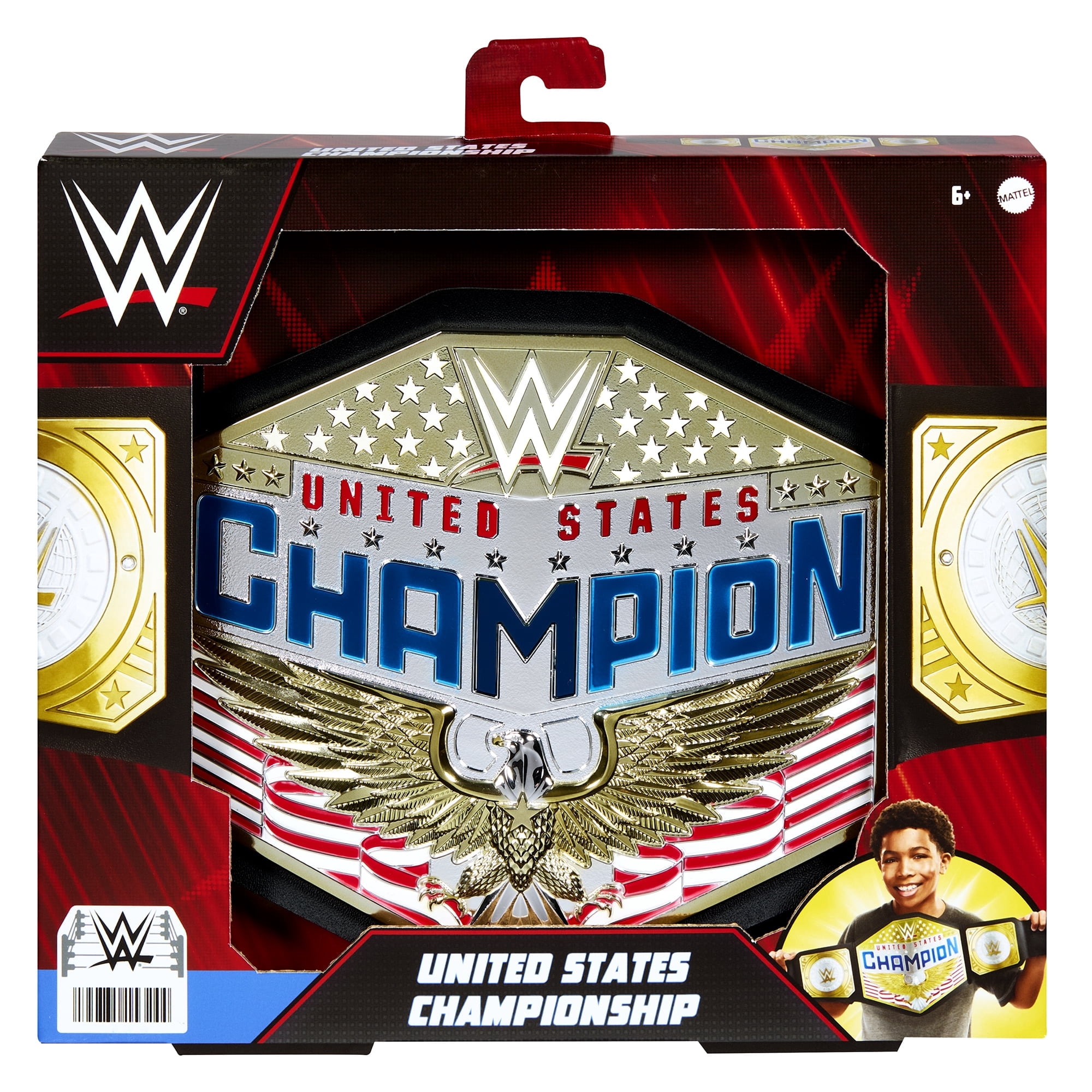 (United States) WWE Championship - Toy Wrestling Belt Mattel WWE Toy ...