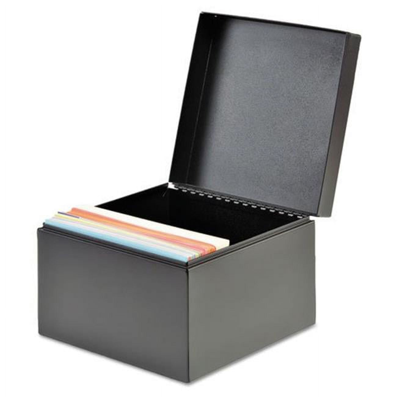 United Stationers 263644BLA SteelMaster Index Card File Holds - 6.75 x ...