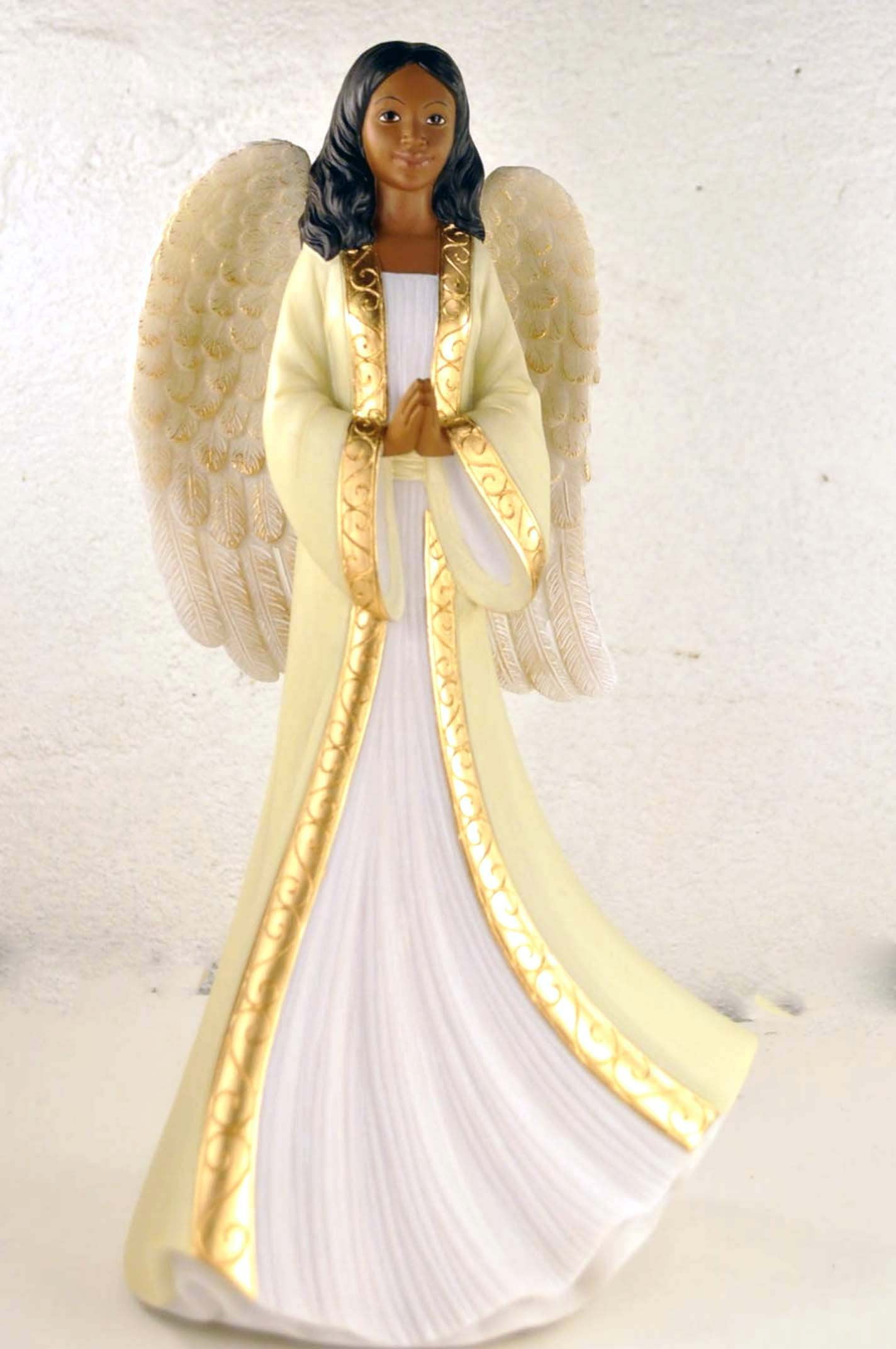 United Treasures Humble Prayer Angel Black - Walmart.com