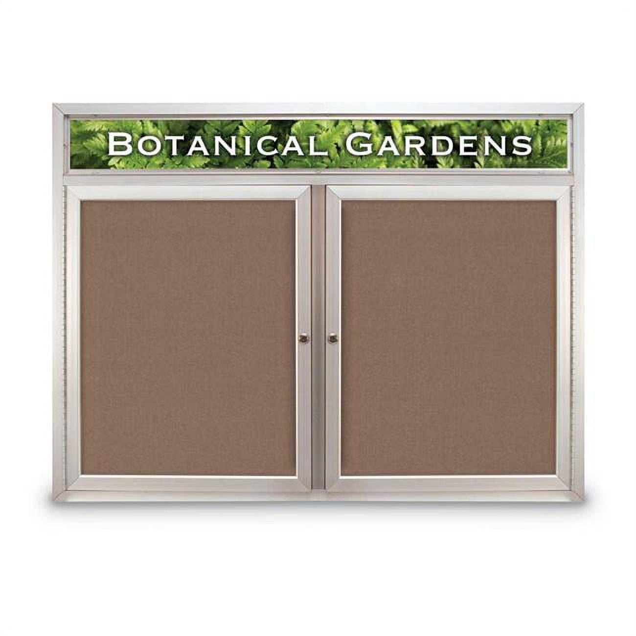 United Visual Products 48 x 36 in. Double Door Traditional Indoor ...