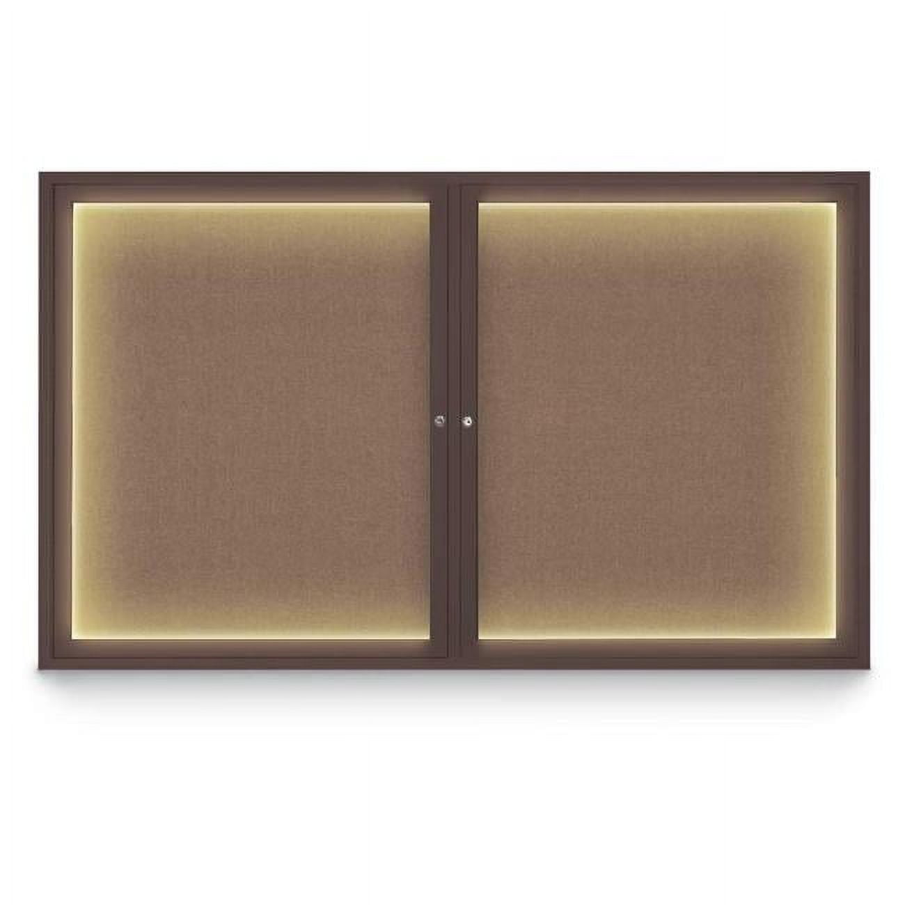 United Visual Products 60 x 36 in. Double Door Traditional Indoor with ...
