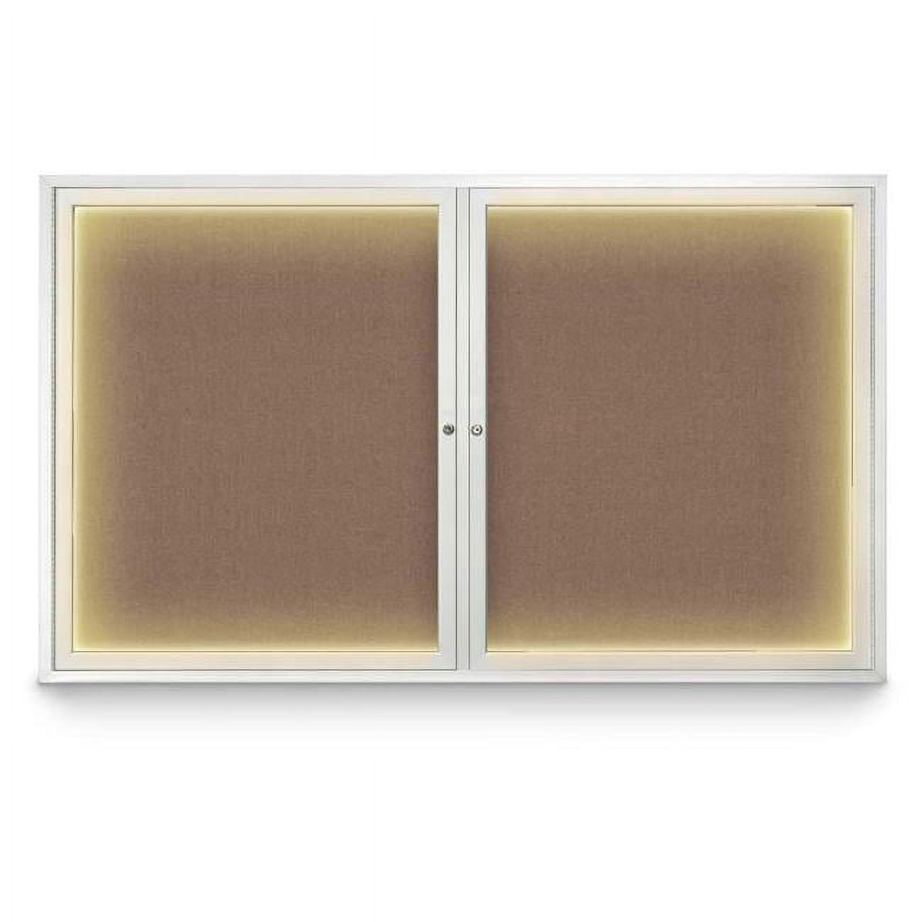 United Visual Products 60 x 36 in. Double Door Traditional Indoor with ...