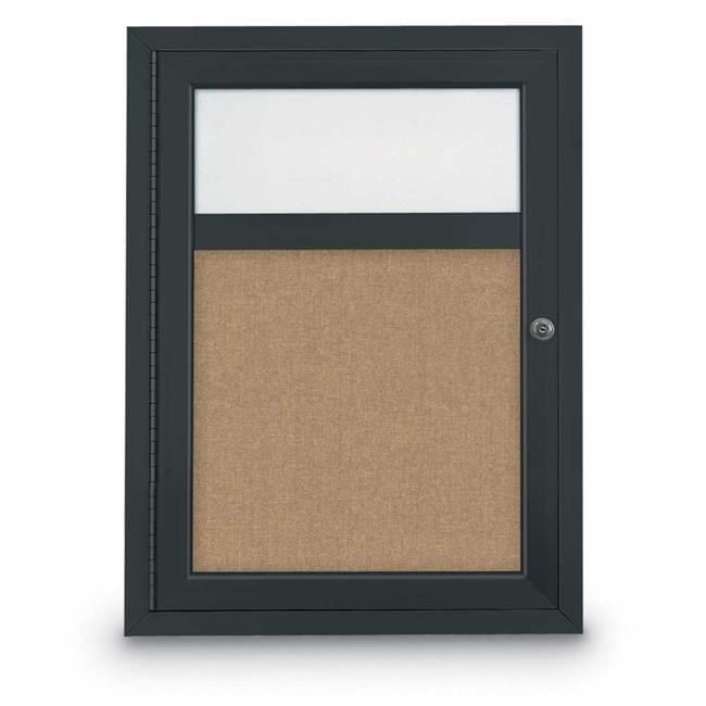 United Visual Products UV329H-BLACK-BUFF 18 x 24 in. Single Door ...