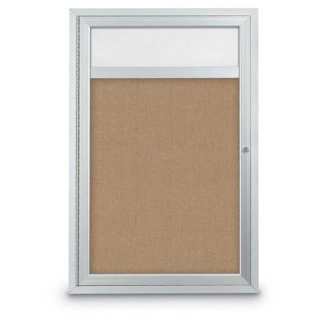United Visual Products UV330H-BRONZE-BUFF 24 x 36 in. Single Door ...