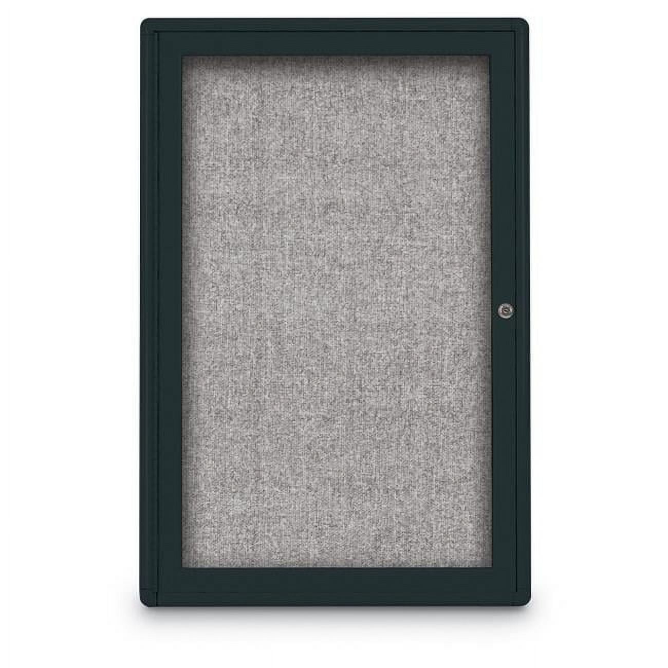 United Visual Products UV7001GRC-BLACK-GRAY 24 x 34 in. Single Door ...