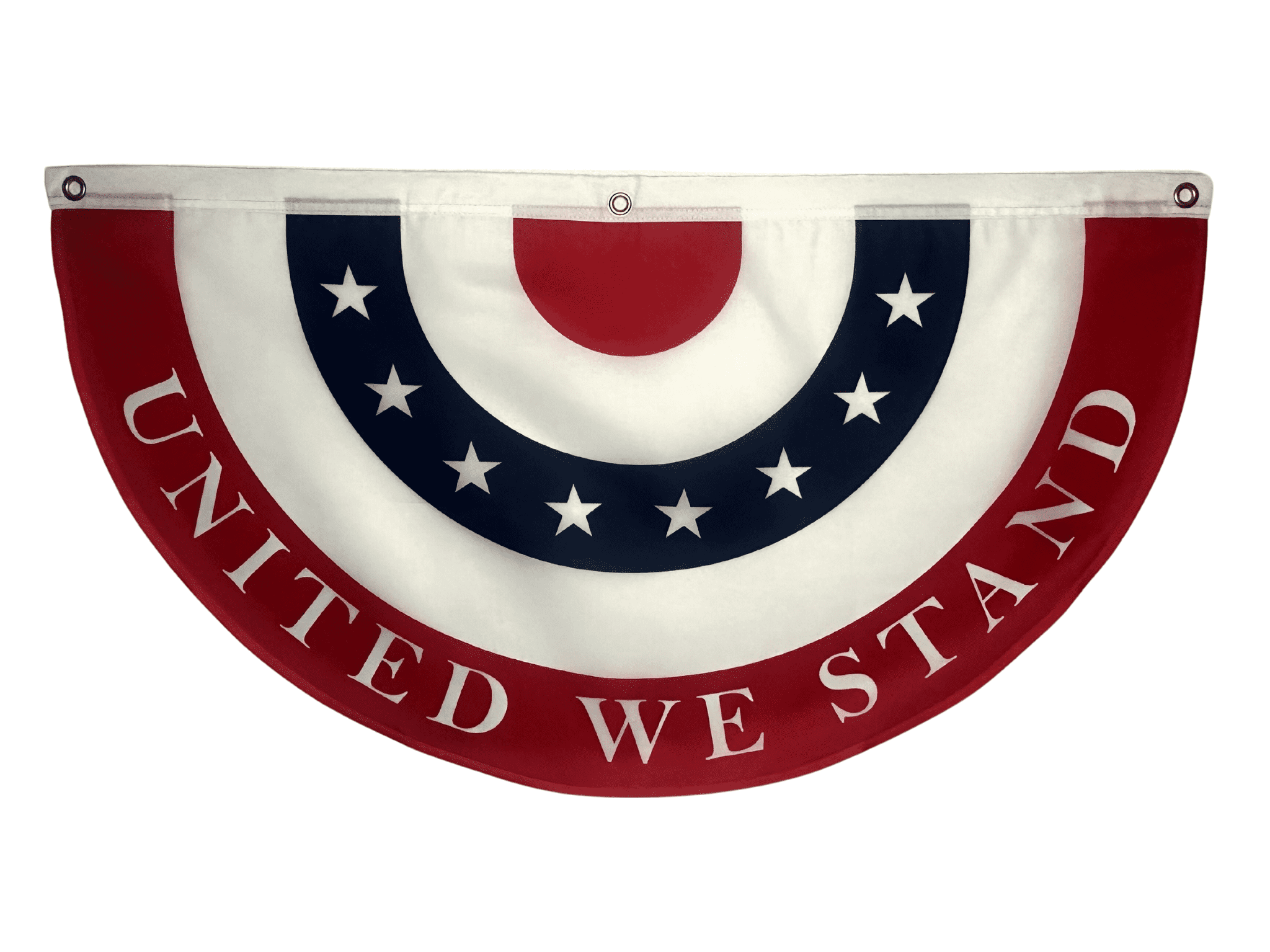 United We Stand Bunting Flag – 18” x 36”, American Flag Decor, Memorial ...