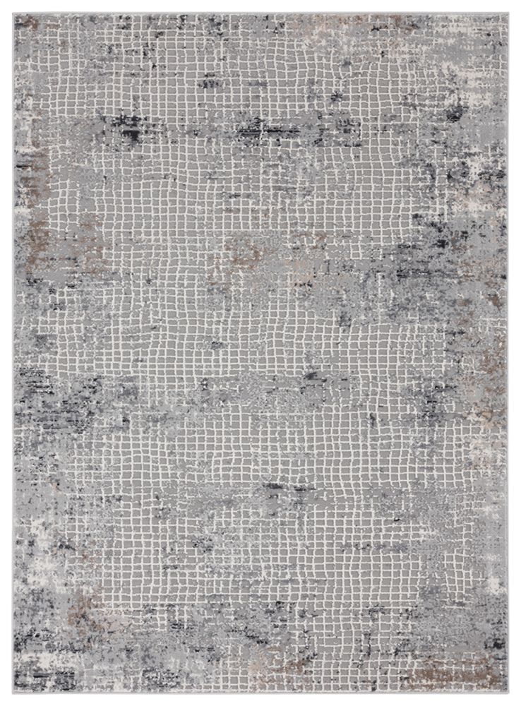 United Weavers Austin Area Rug 4540 20672 Devine Grey Lines Faded 12' 6 ...