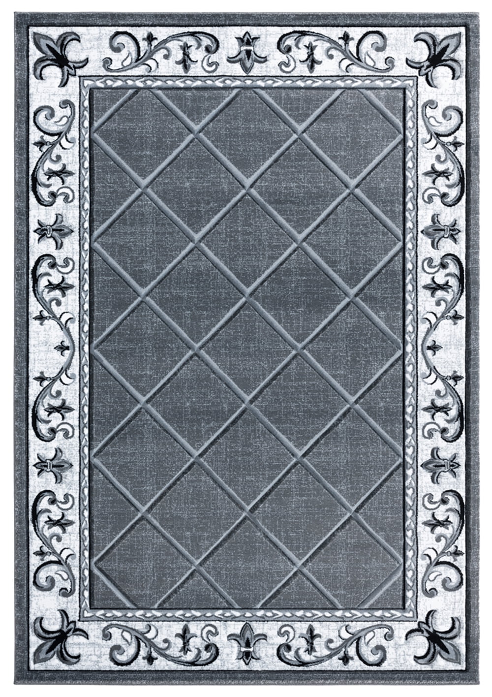 United Weavers Bristol Area Rug 2050 10972 Altamont Grey Scrolls ...