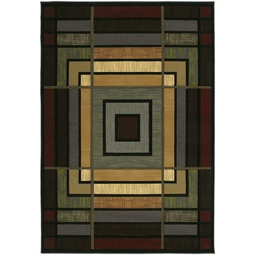 United Weavers Contours Area Rug 510-26776 Austin Onyx Texas Stars 7 ...
