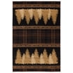 United Weavers Dallas Area Rug 851-10750 Countess Brown Curves Stripes ...
