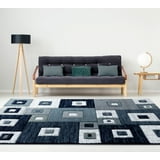 United Weavers Drachma Benson Modern Geometric Accent Rug, Navy, 1'10 ...