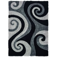 United Weavers Finesse Shag Area Rug 2100 21783 Pinnacle Violet Vines ...