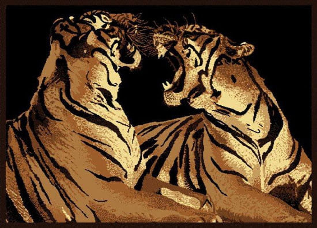 Free Shipping! United Weavers of America Legends Area Rug Double Tigers ...