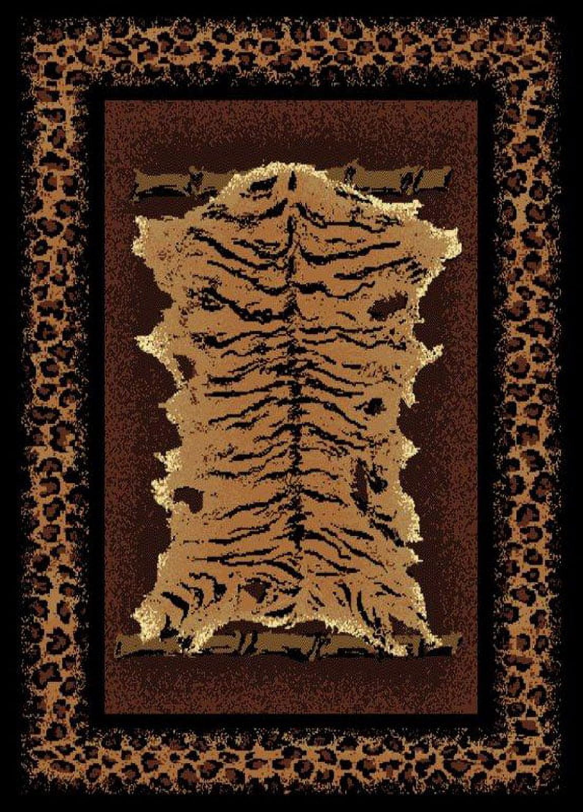 United Weavers Legends Area Rug 910-03950 Skins Black 5' 3