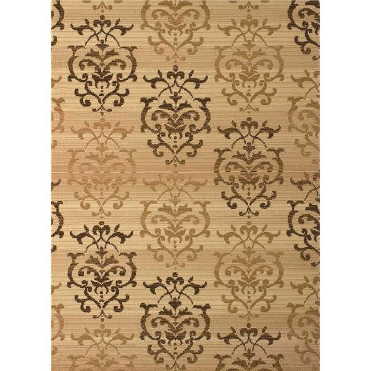 United Weavers Plaza Georgina Area Rug, Medallion Pattern, Ivory, 5'3 ...