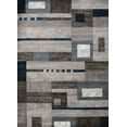 United Weavers Studio Area Rug 710-00261 Percussion Denim Blue Dashes ...