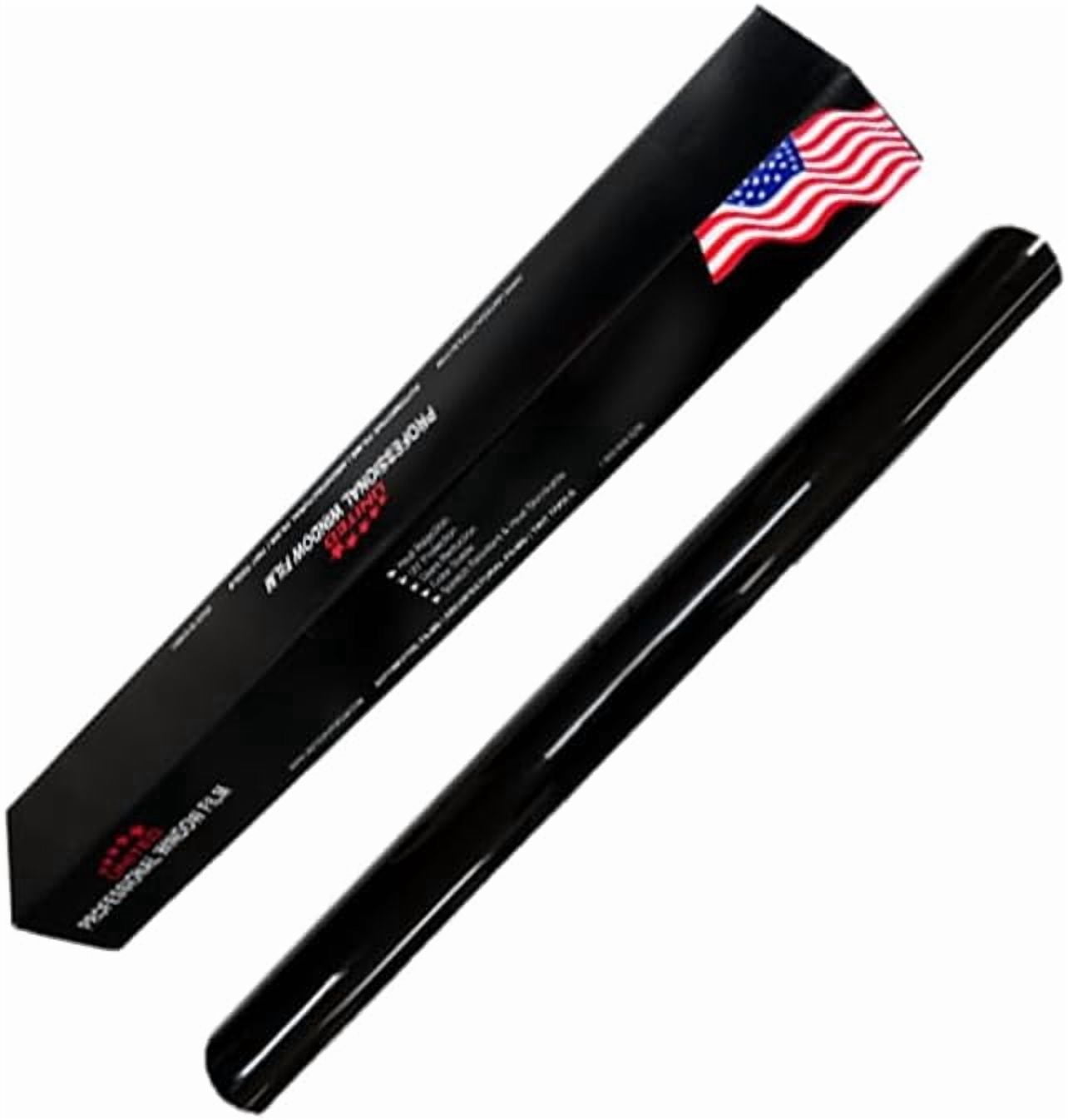 United Window Tint 20in x 100'Ft 2Ply Nano Carbon Film with 3% VLT ...