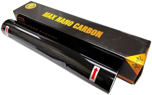 United Window Tint Car Film 24" in x 100'Ft MAX Nano Carbon Film 2Ply ...