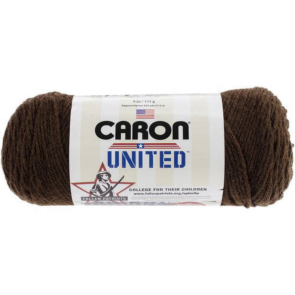 United Yarn-Mocha, Pk 3, Caron - Walmart.com