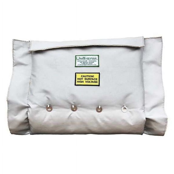 Unitherm 12" x 24" Fiberglass Cloth Flange and Valve Insulation IC2412 ...