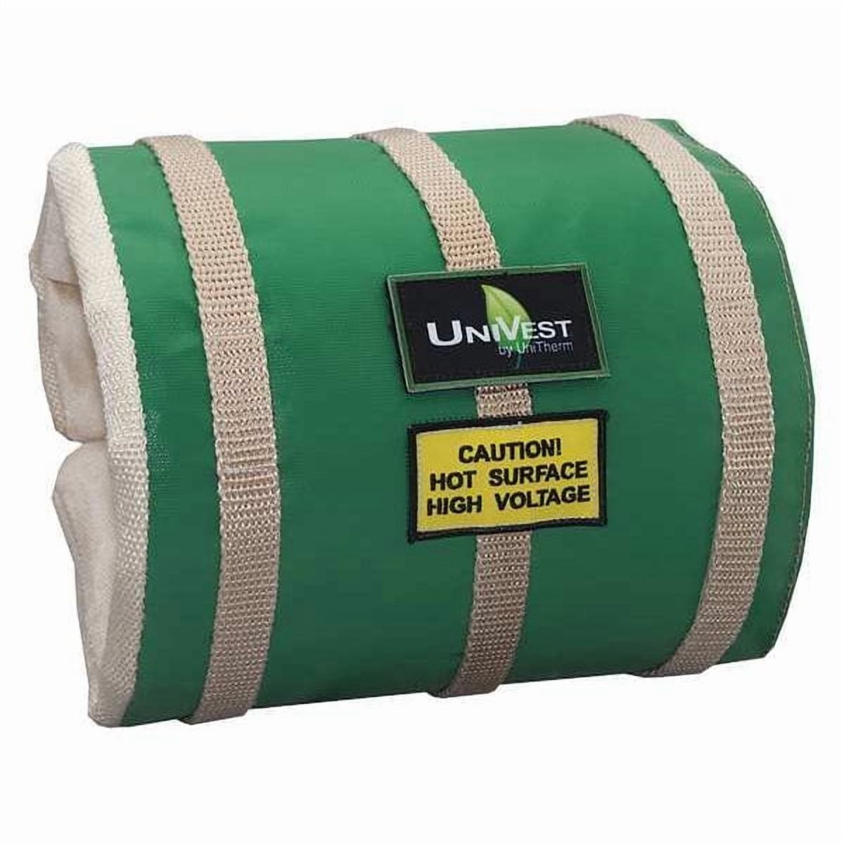 Unitherm 2" x 13" L Fiberglass Cloth Insulated Pipe Jacket 1" Wall UVST ...